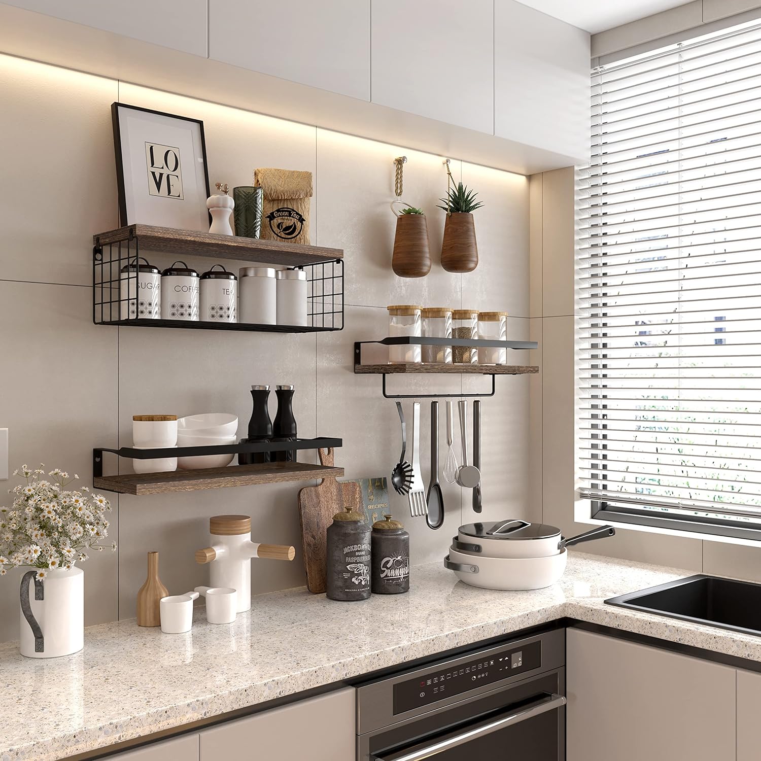Hanging Floating Shelves | Home Decor | C2S Blog