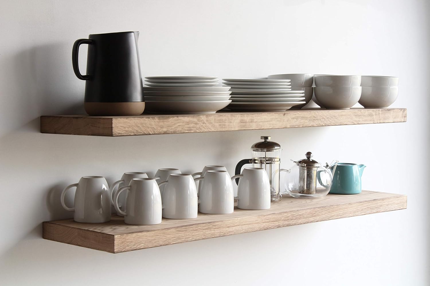 Floating Shelves | Bathroom Remodel | C2S Blog
